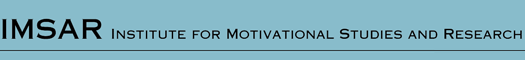 ACTIVITY｜IMSAR(Institute for Motivational Studies and Research)